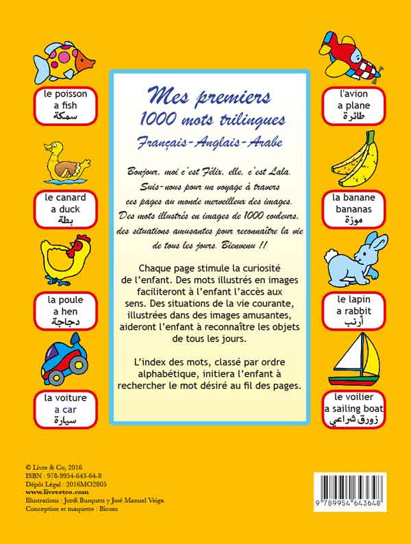 Mes premiers 1000 mots trilingues – Siriusbook